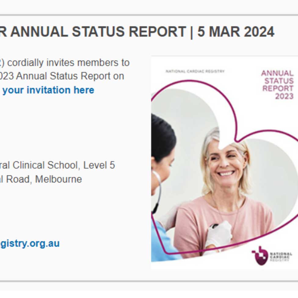 National Cardiac Registry | The National Cardiac Registry (NCR) is a ...